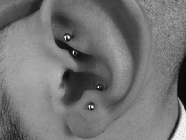 Anti Tragus Piercing 50 Image Ideas Jewelry Pros & Cons - Right Piercing